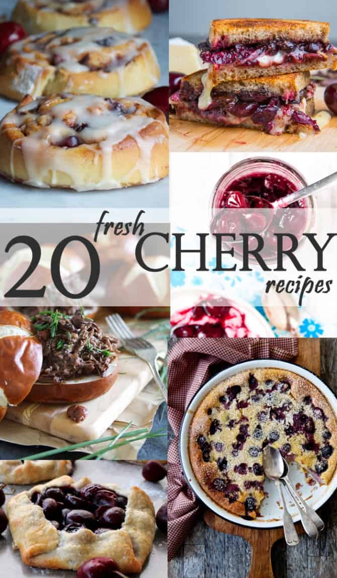 20 Fresh Cherry Recipes - California Grown