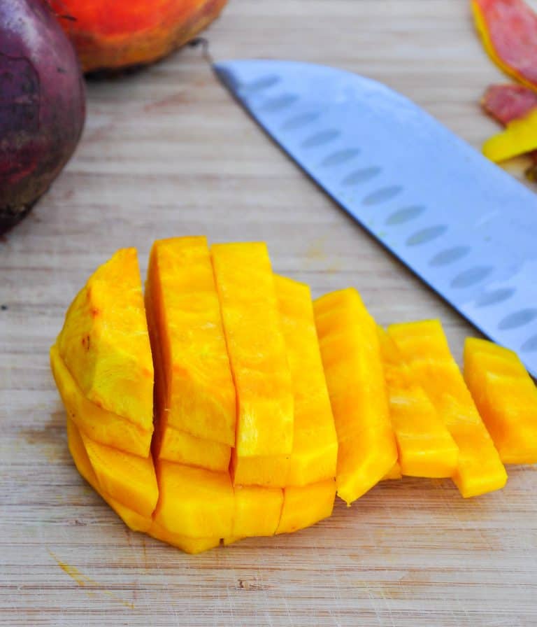 An Easy Recipe for Roasted Beet Fries with Rosemary Salt - California Grown