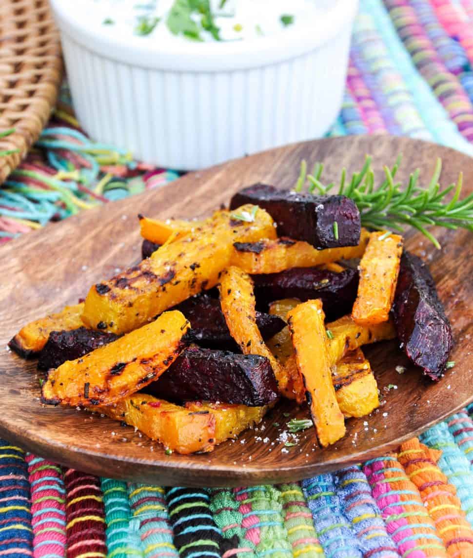 An Easy Recipe for Roasted Beet Fries with Rosemary Salt - California Grown