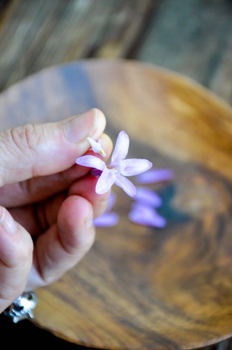 Flower Butter Board with California Edible Flowers - California Grown