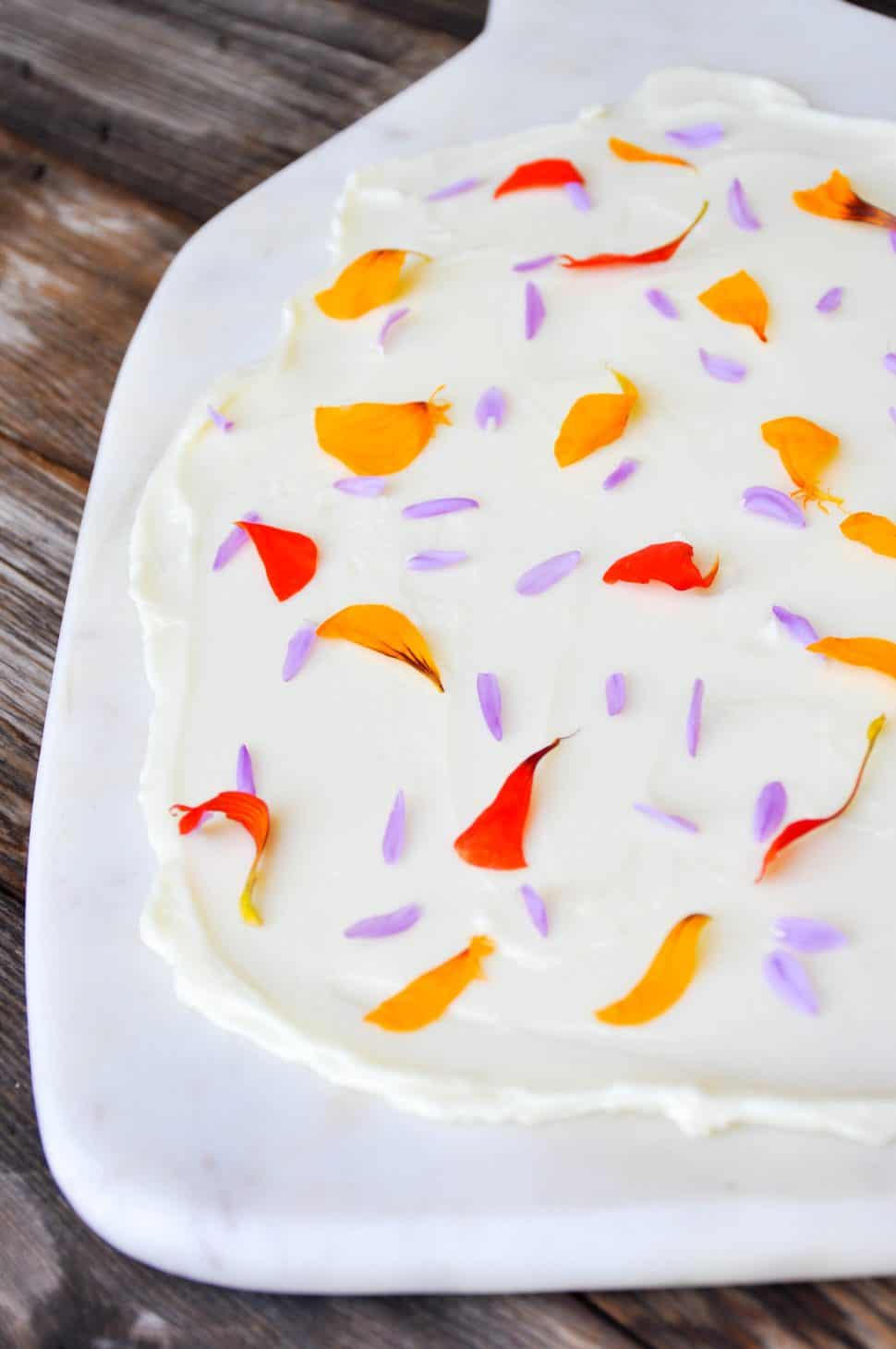 Floral Butter using California Edible Flowers - California Grown