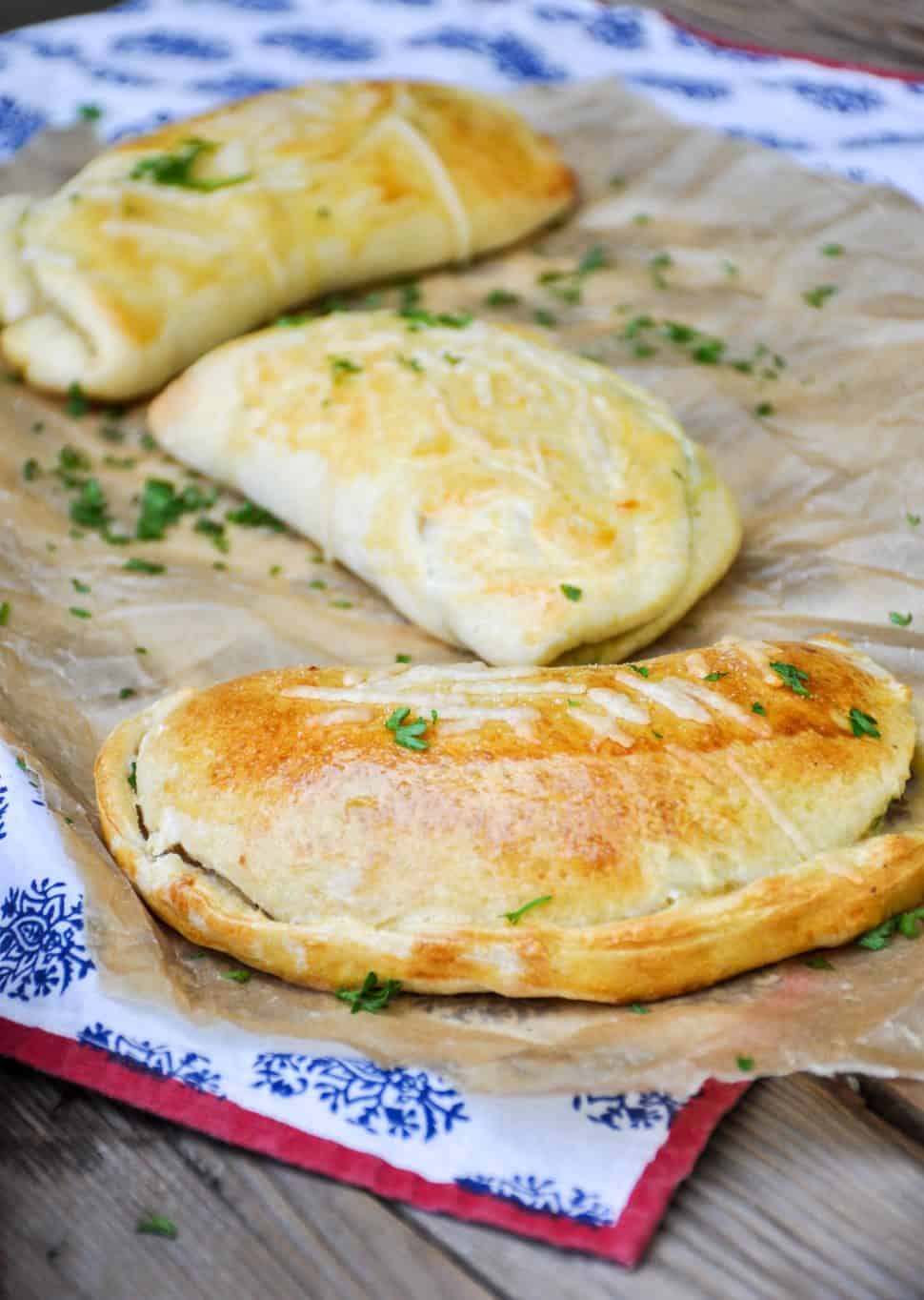 An Incredibly Easy Beef & Mushroom Calzone Recipe - California Grown