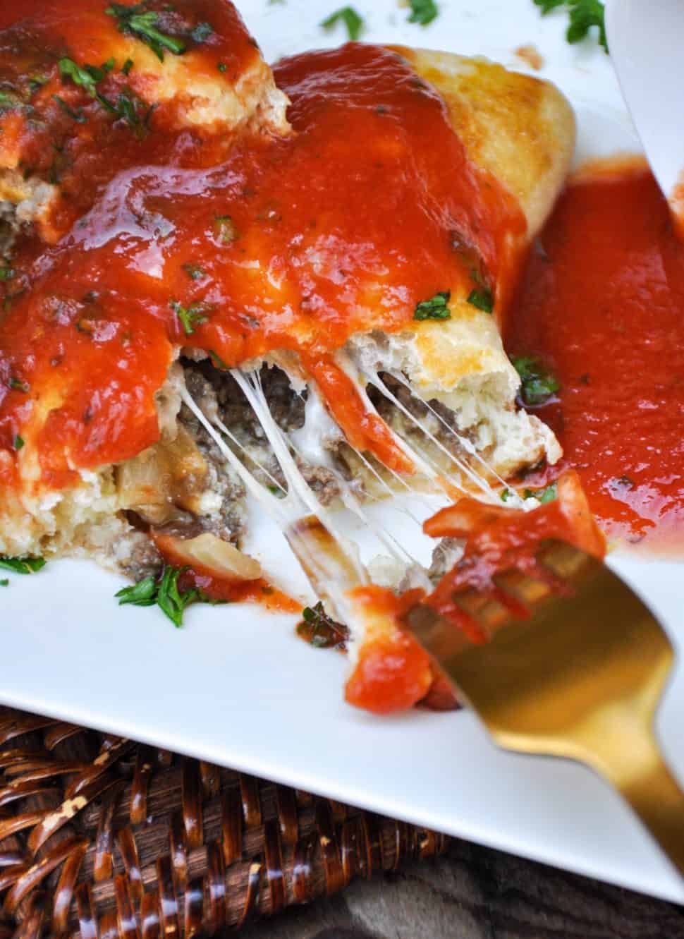 An Incredibly Easy Beef & Mushroom Calzone Recipe - California Grown