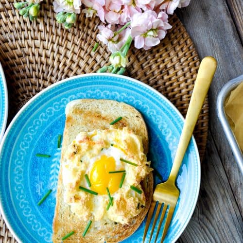 Egg in a Cloud Toast - California Grown