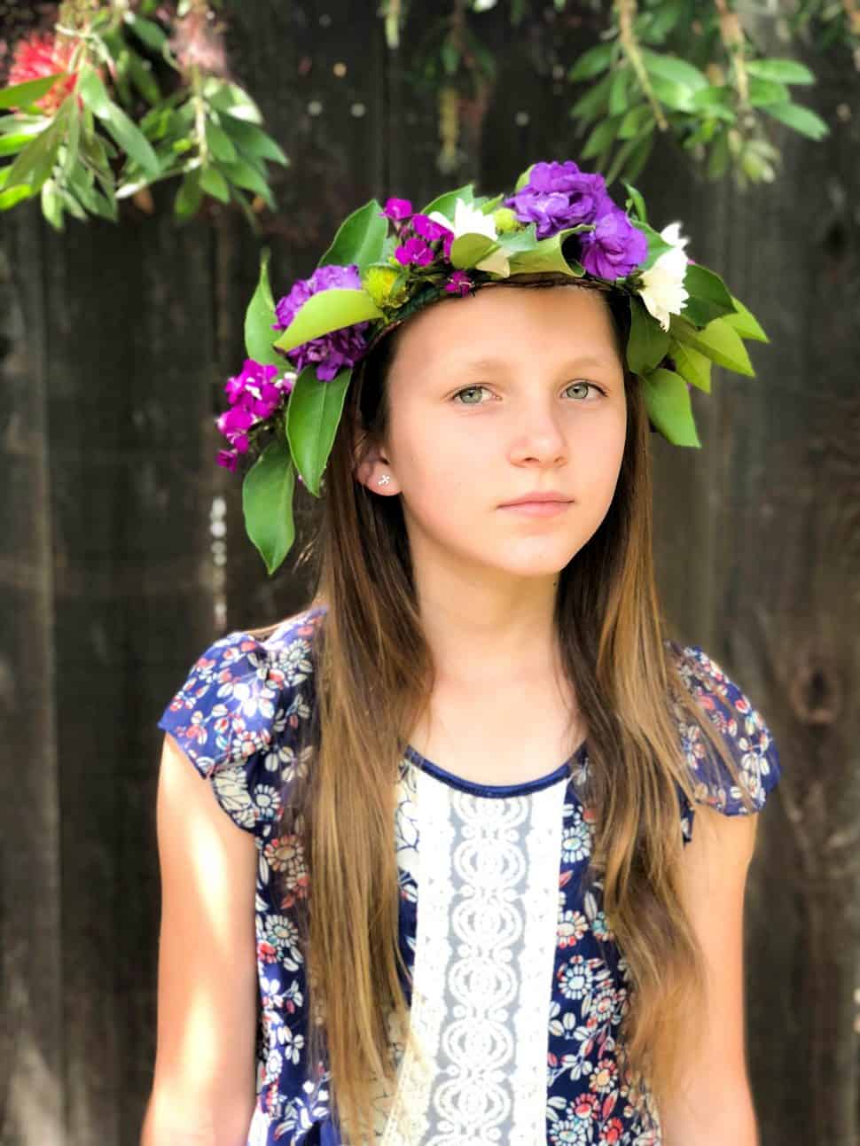 How To Make A Flower Crown California Grown How To Make A Flower Crown California Grown
