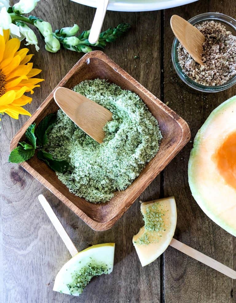 How to Make Basil Salt - California Grown