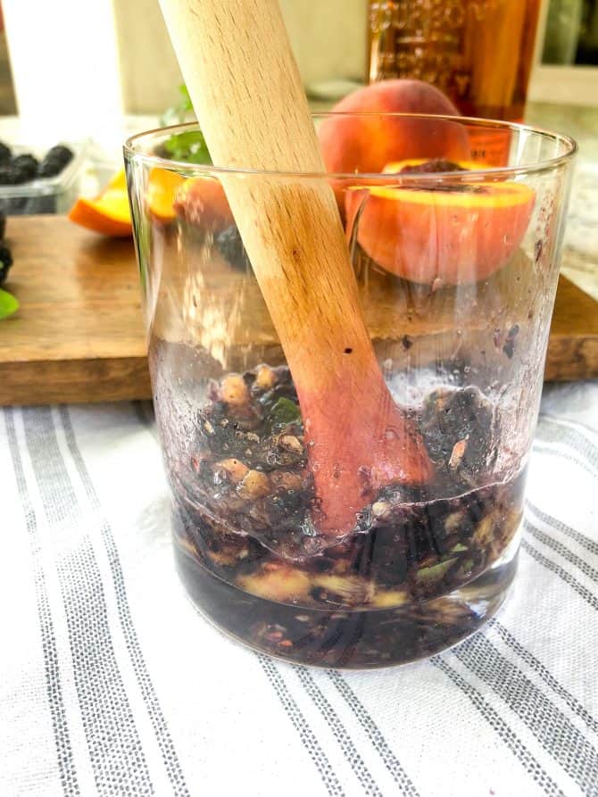 Blackberry Peach Smash - California Grown