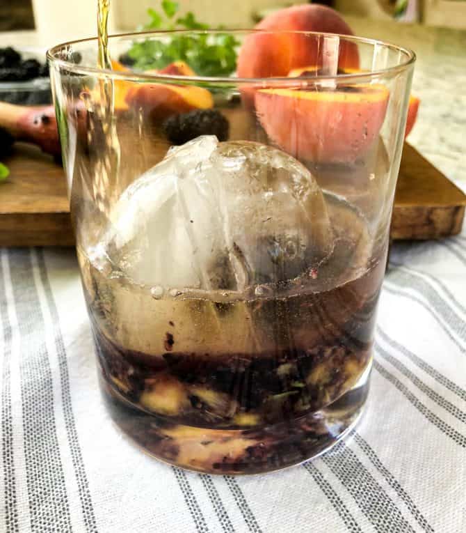 Blackberry Peach Smash - California Grown