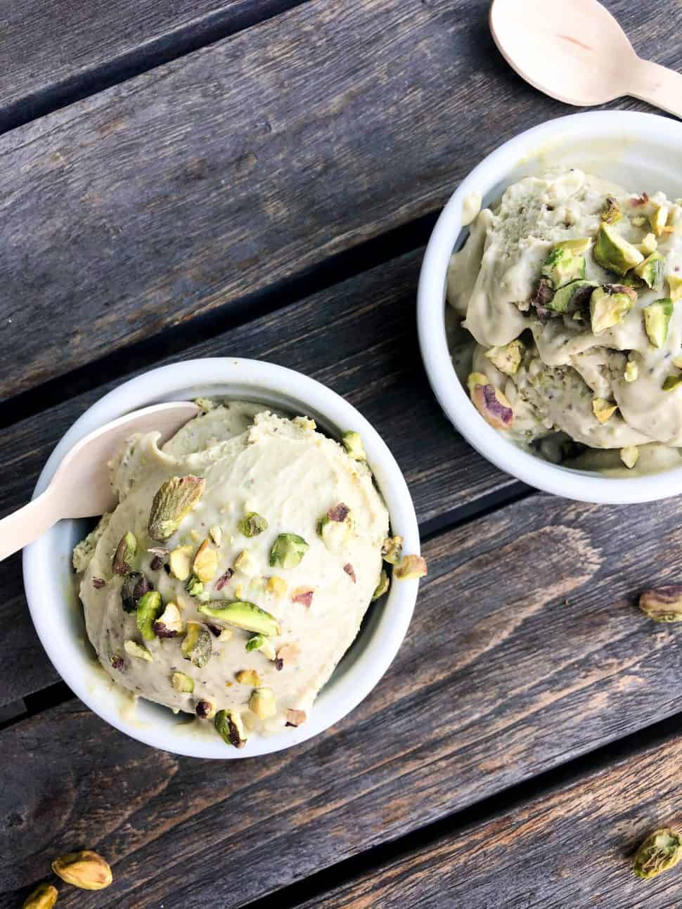 Homemade Pistachio Ice Cream Recipe - California Grown