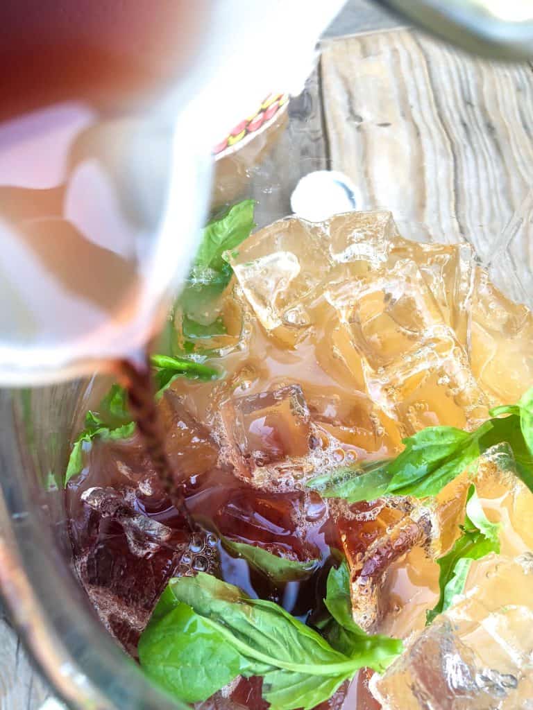 Pomegranate Apple Basil Refresher - California Grown