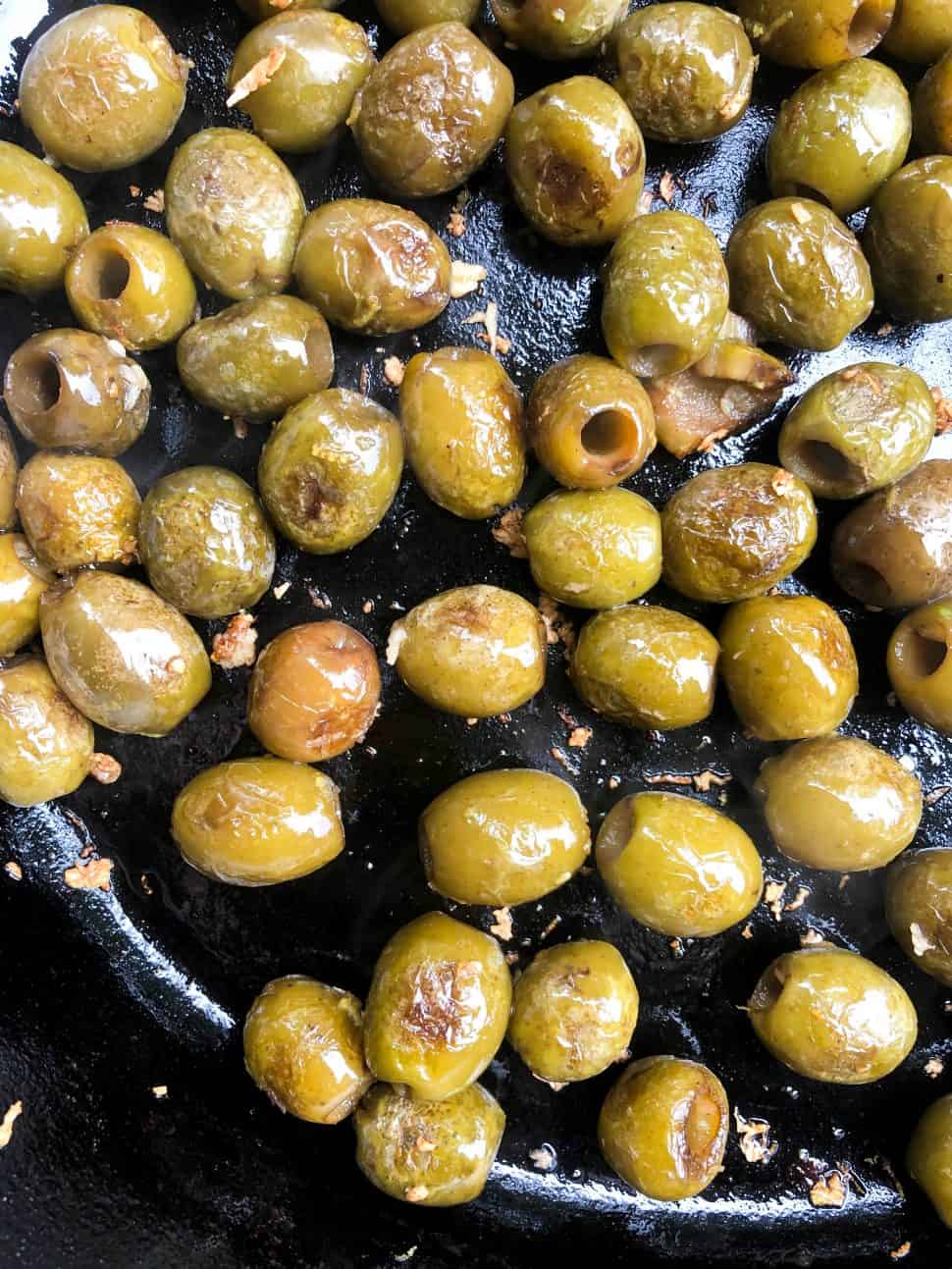 Blistered Olives Recipe - California Grown