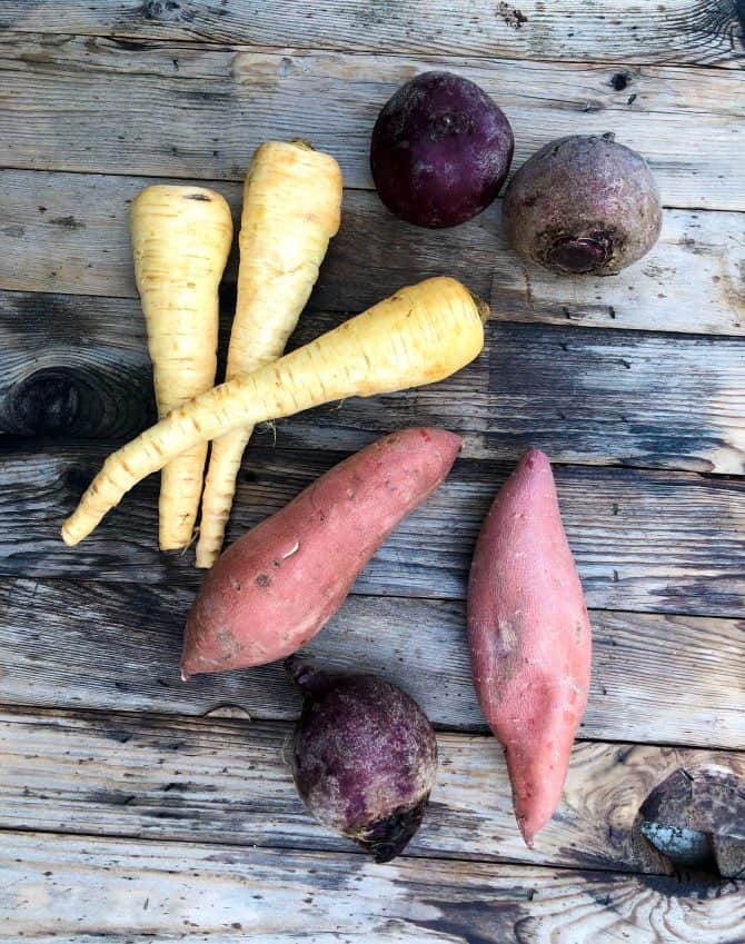 A Beautiful Roasted Root Vegetable Recipe - California Grown