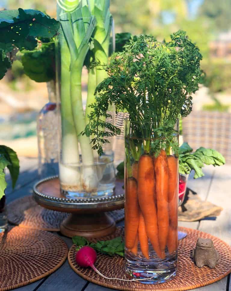 Living Cornucopia Centerpiece: DIY Edible Arrangement | CA Grown