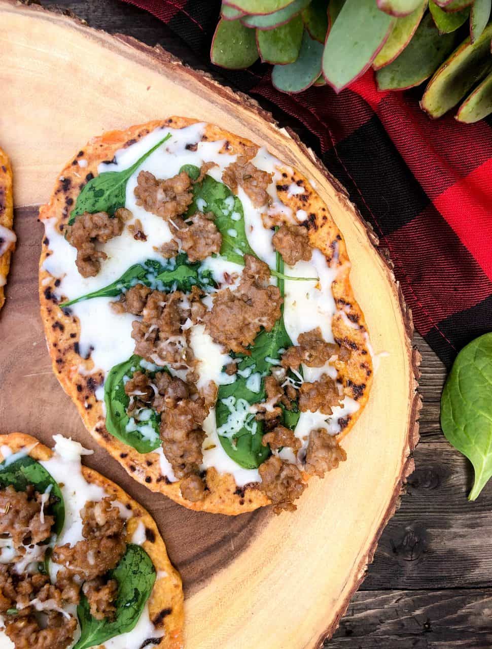 2 Ingredient Sweetpotato Flatbreads: Easy Flatbread Recipe!