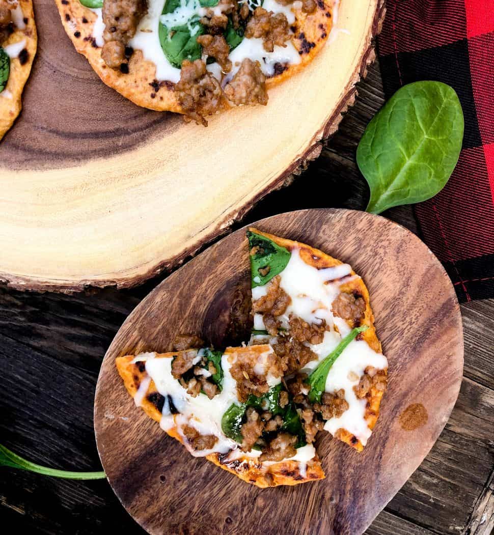 2 Ingredient Sweetpotato Flatbreads: Easy Flatbread Recipe!