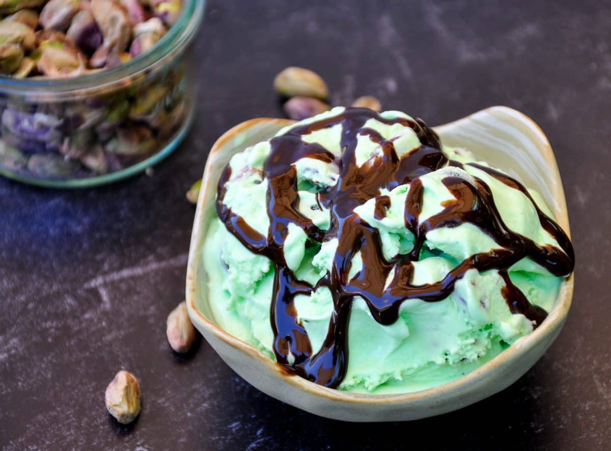 Deconstructed California Spumoni Ice Cream with Fresh Cherries ...