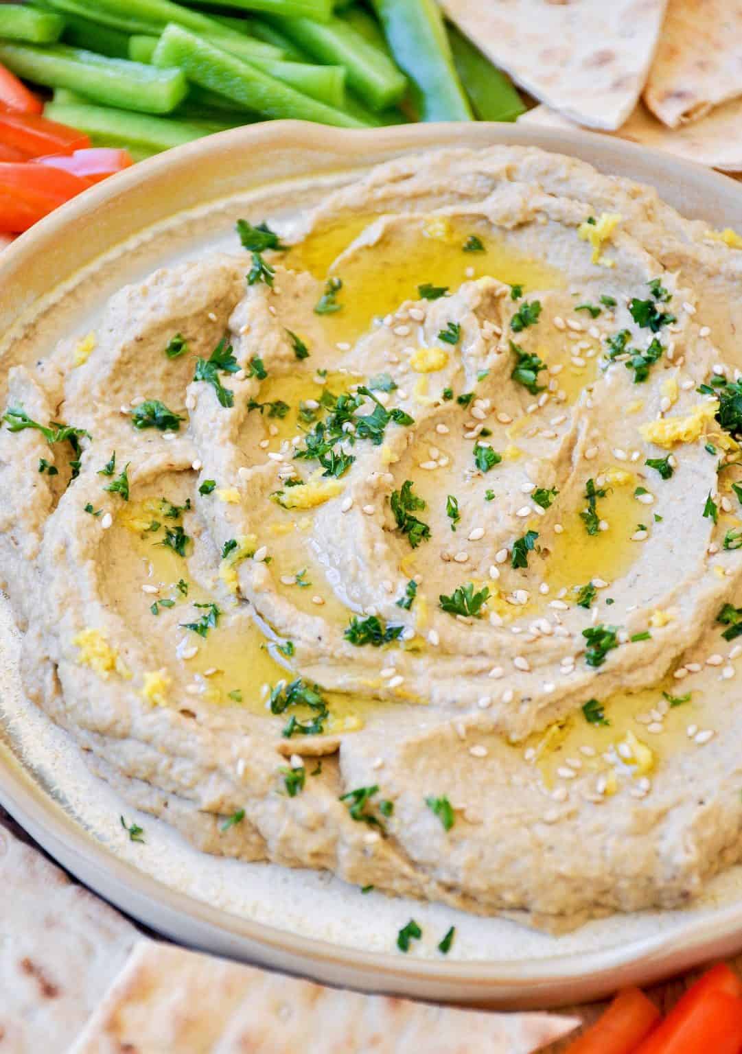Easy Baba Ganoush Recipe California Grown