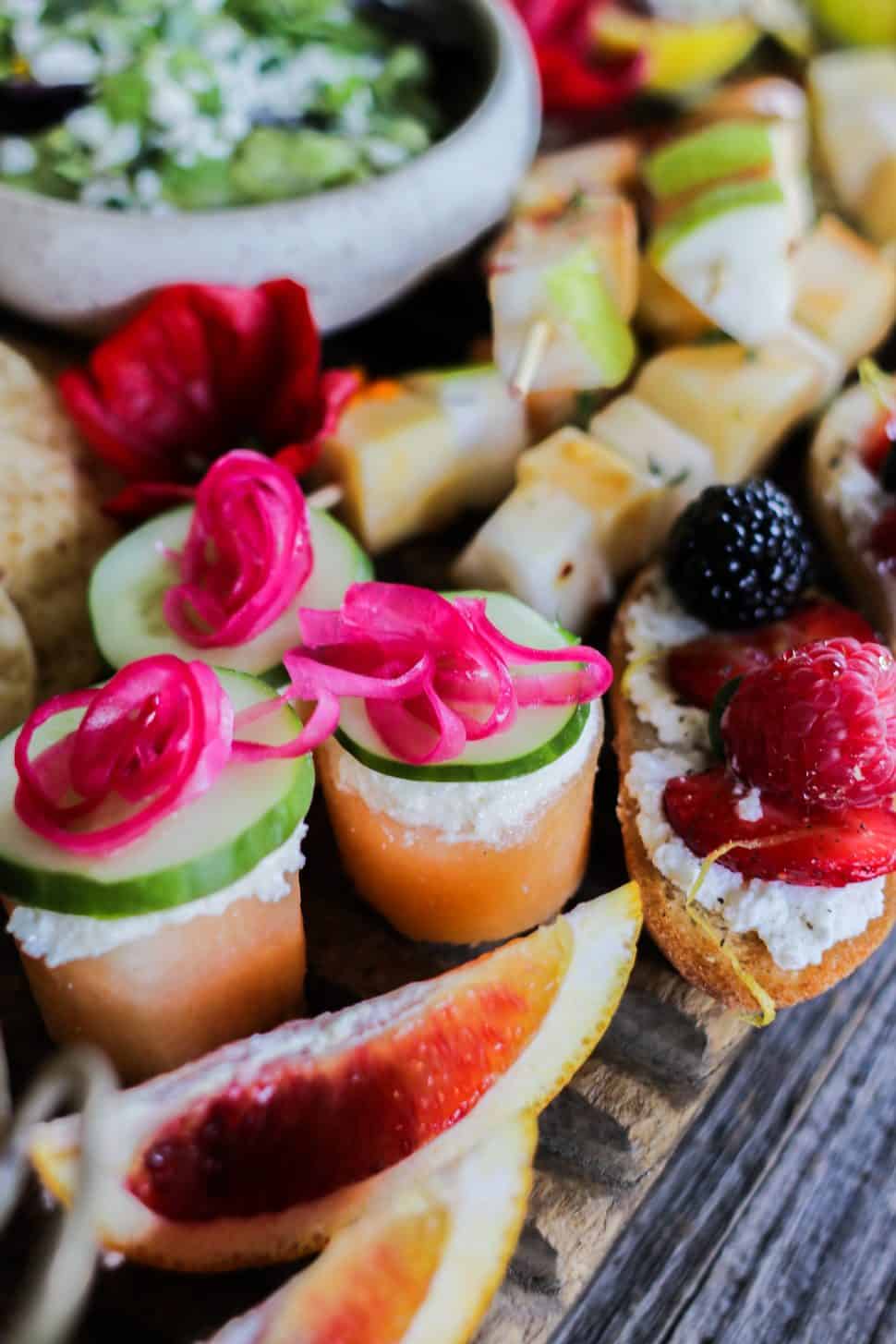 A Fruit-Forward Easy Appetizers Party Round-up And Savory Watermelon ...