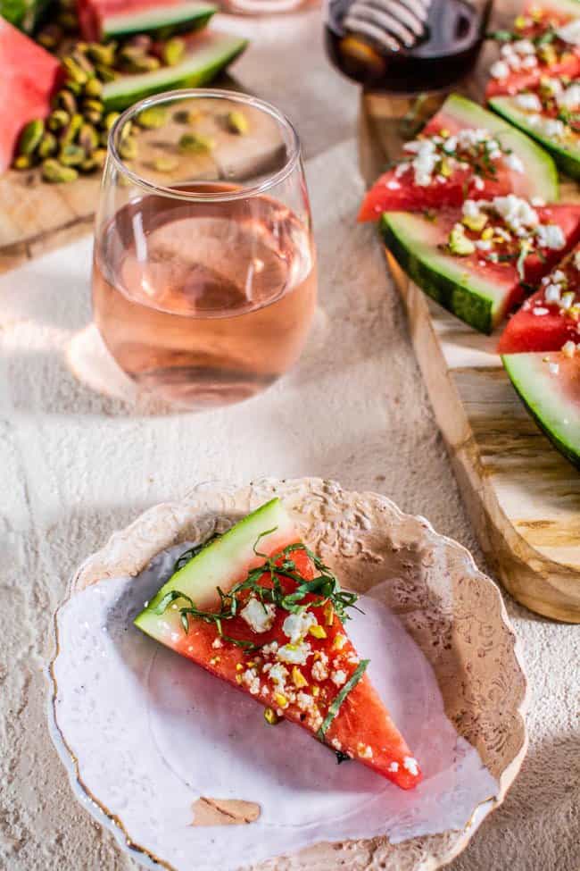 A Fruit-Forward Easy Appetizers Party Round-up And Savory Watermelon ...