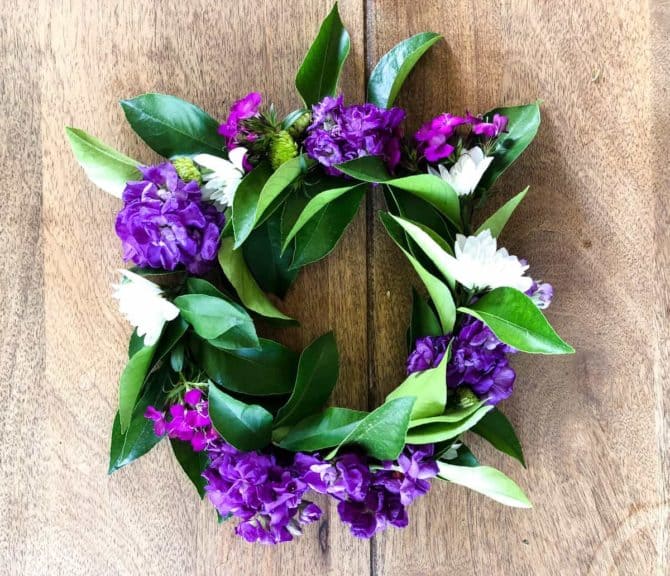 How to Make a Flower Crown - California Grown
