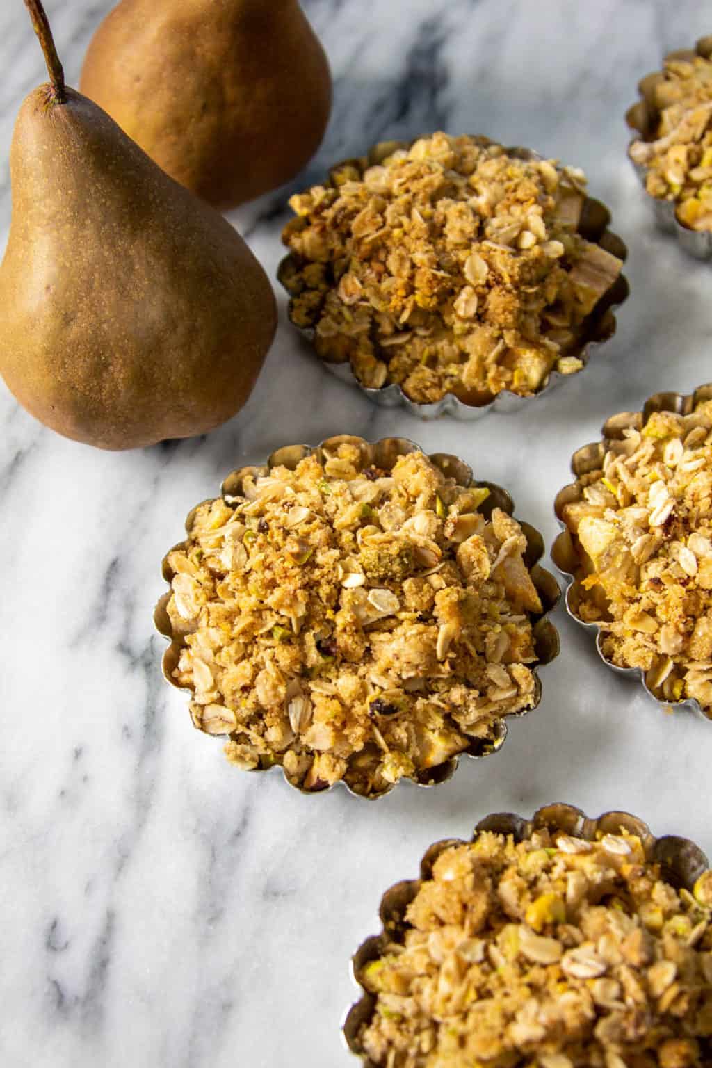 The Best Recipe for Pear Crisp with Pistachio - California Grown