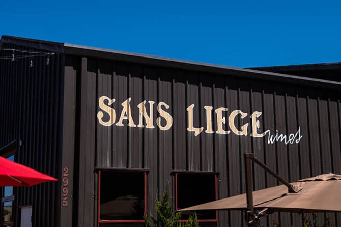 Sans Liege Wines; Unforgettable Wines From A Unique Winemaker ...