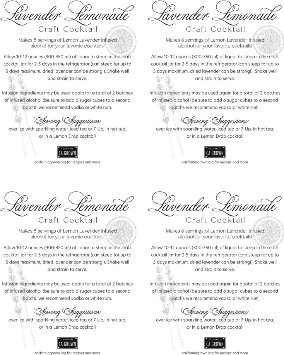 The Ultimate Gift For A Foodie: Handmade Craft Cocktail Kits - California Grown