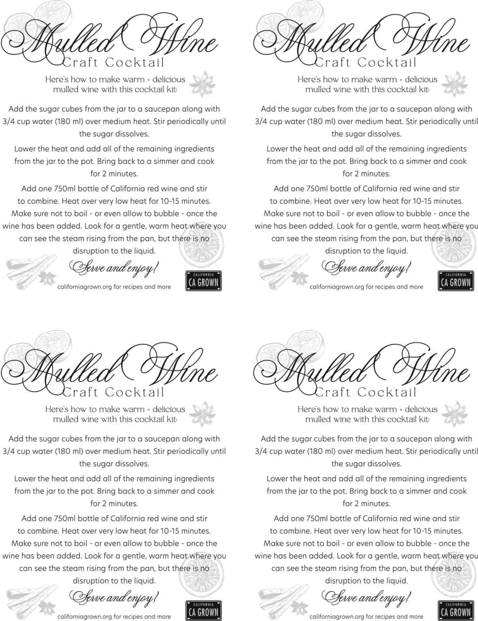 The Ultimate Gift For A Foodie: Handmade Craft Cocktail Kits - California Grown