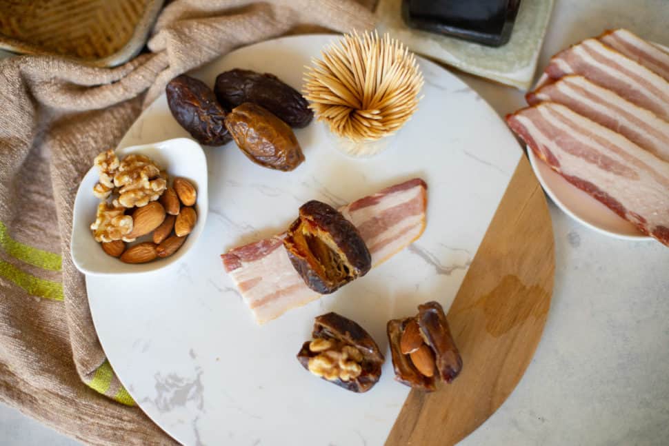 How to Make Bacon-Wrapped Dates by Aida Mollenkamp
