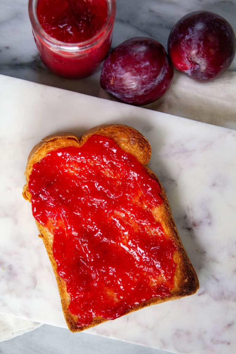 A Sensational Recipe with Plum; Small Batch Vanilla Plum Jam - California Grown