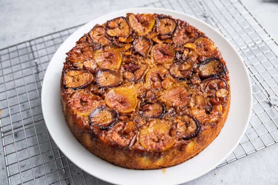 A Sensational Fresh Fig Cake With Almond And Olive Oil - California Grown