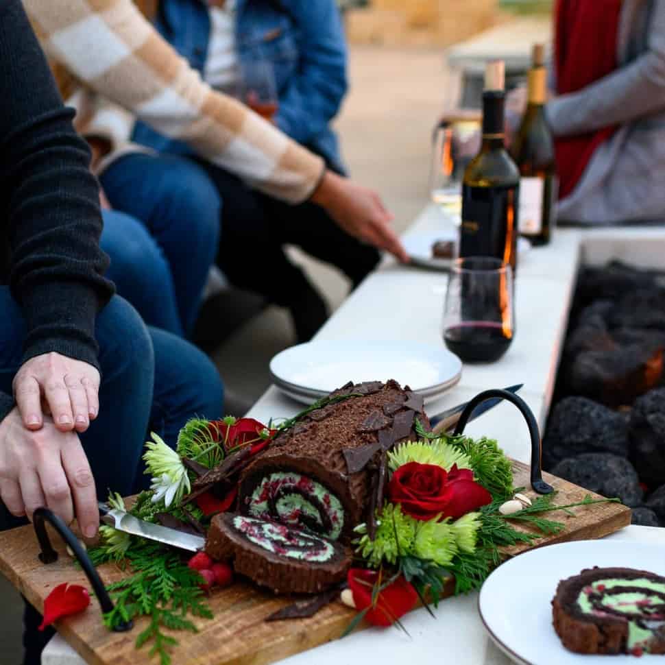 Our Ultimate Pistachio + Raspberry Bûche de Noël & Our Favorite Holiday ...