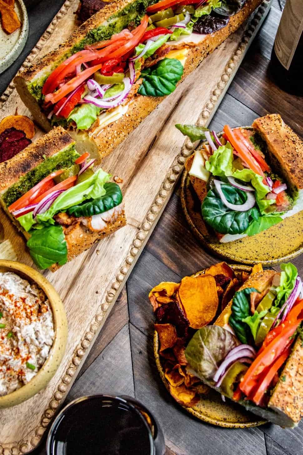 The Ultimate Game Day Hoagie - California Grown