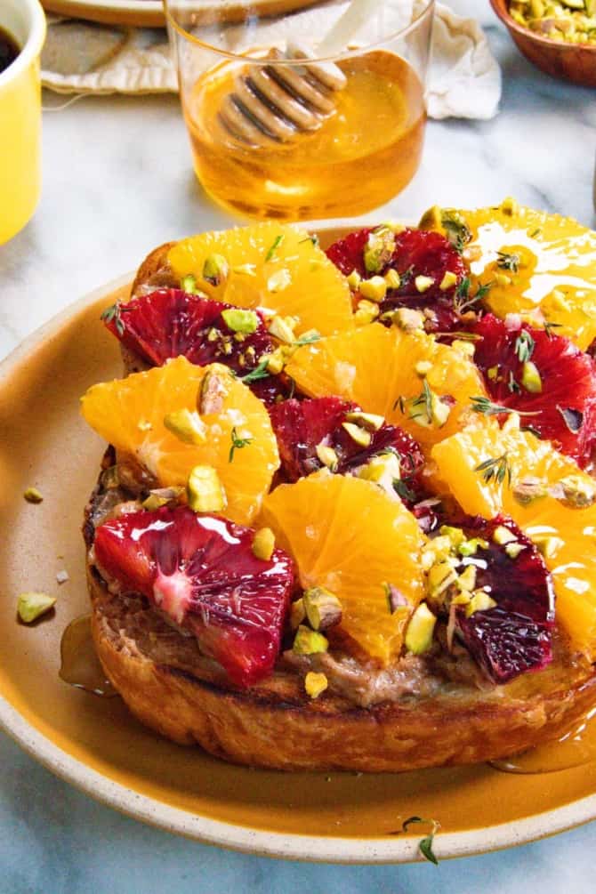 An Easy Orange Cinnamon Toast With Honey And Tantalizing Toast Recipes ...