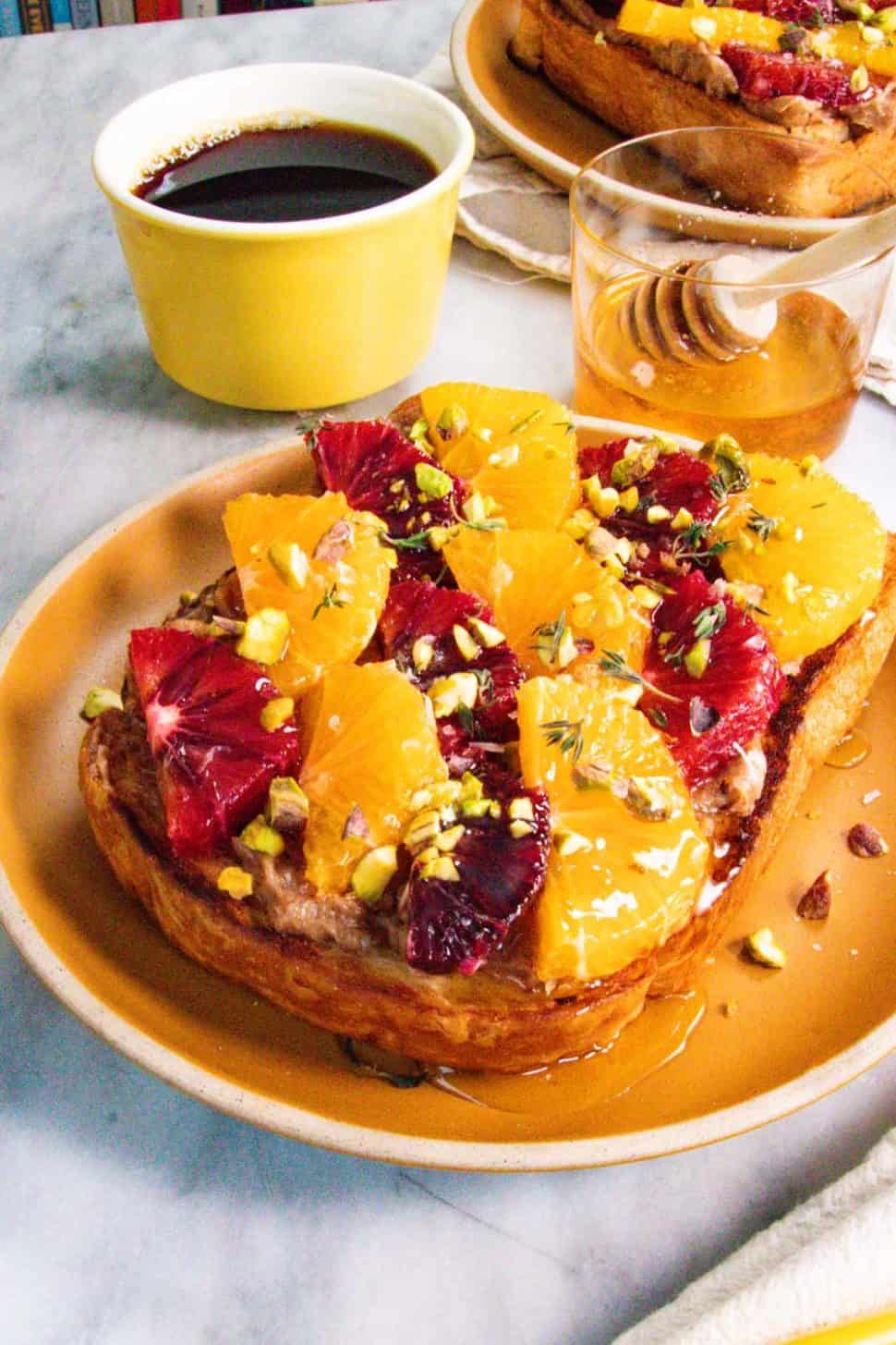 An Easy Orange Cinnamon Toast With Honey And Tantalizing Toast Recipes ...