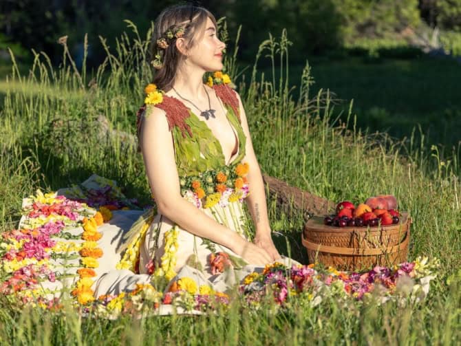 Flower Power! Using Custom Botanical Dresses to Promote Locally Grown ...