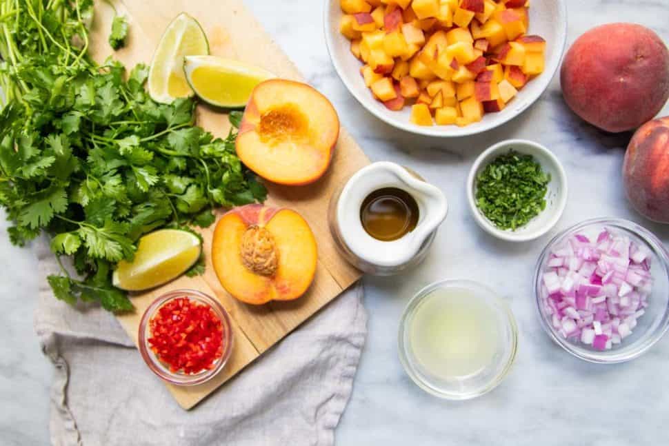 An Easy Homemade Peach Salsa Recipe for Summer - California Grown