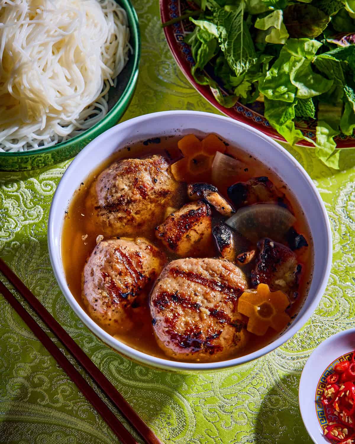 Chef Nini Nguyen's Hà Nội–Style Vermicelli with Grilled Pork ...