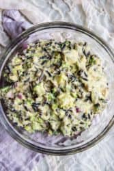 Veggie Loaded Wild Rice Cakes + Sweet Corn Tomato Relish - California Grown