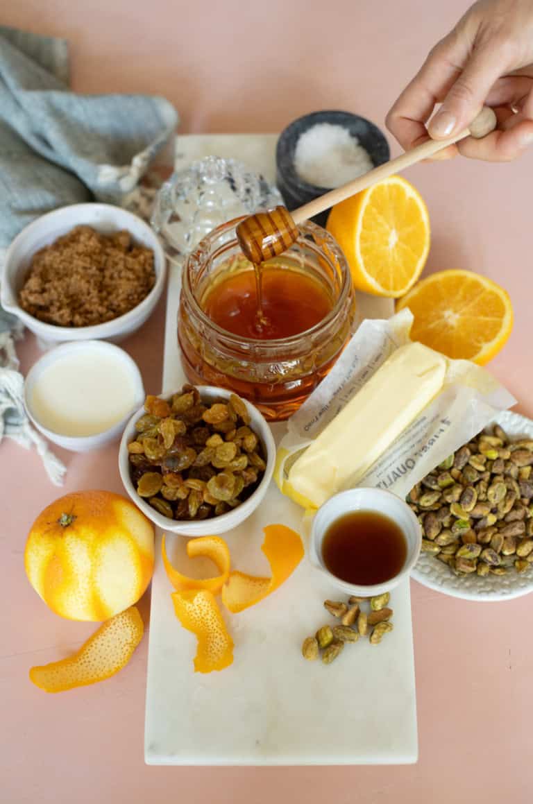 A Decadent Salted Rum Raisin Honey Caramel Sauce Recipe - California Grown