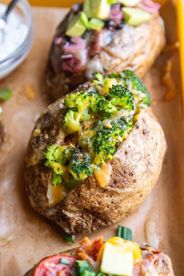 The Best Loaded Baked Potato Recipe - Easy and Delicious - California Grown
