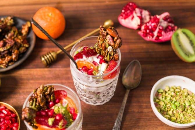 How to Make A Winter Fruit Parfait - California Grown