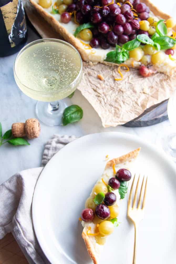 Our Best Grape Dessert Recipe: Roasted Grape Tart - California Grown