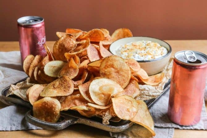 How to Make Crispy Homemade Potato Chips - California Grown